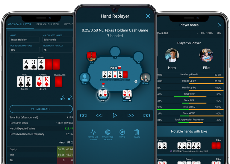 Poker Bankroll Tracker App for iOS and Android